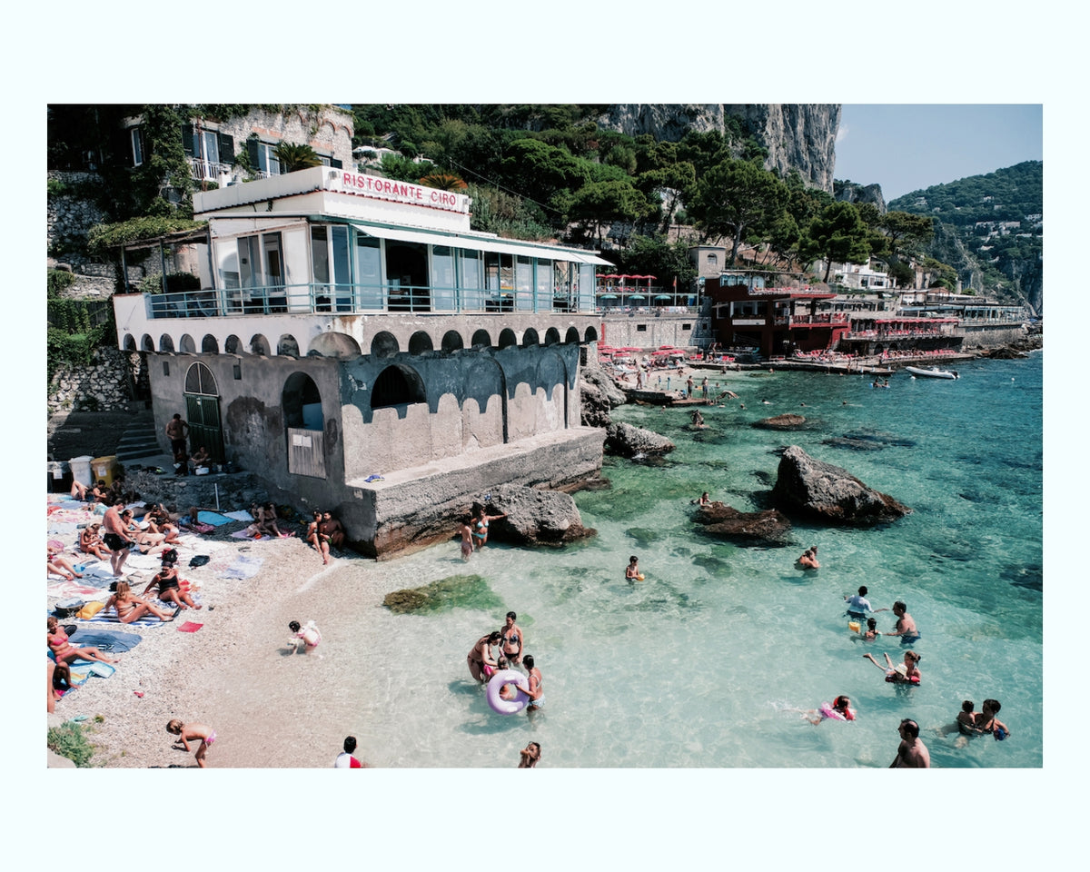 Amalifi Beach Life Art Print | 55MAX