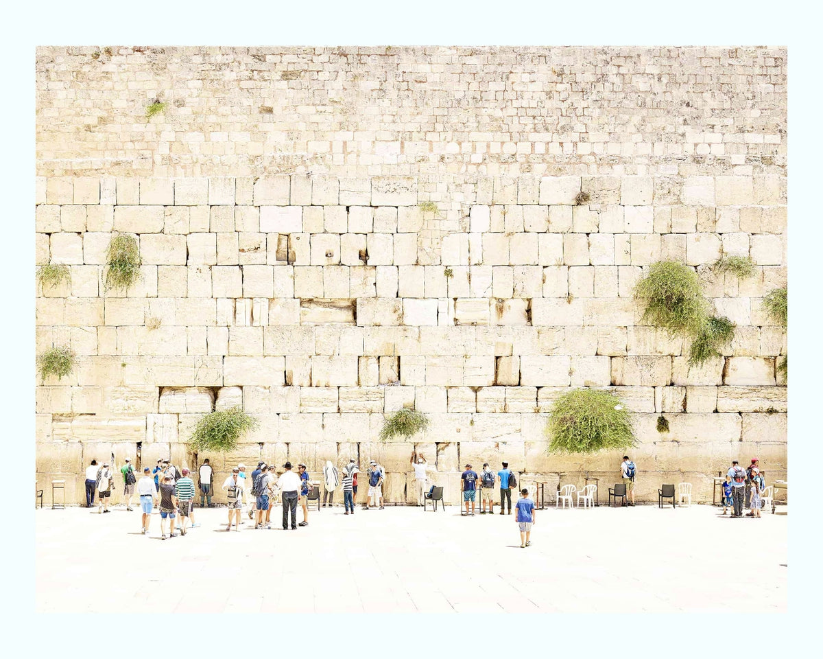 The Western Wall Art Print | 55MAX