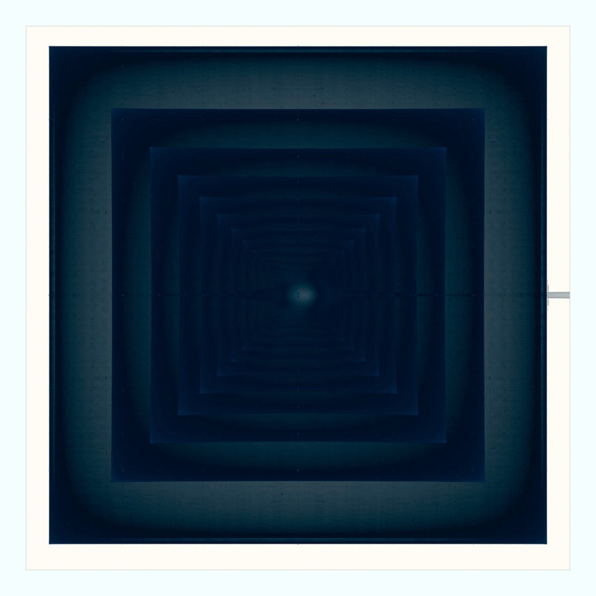 Blue Square Art Print - Affordable Art | 55MAX